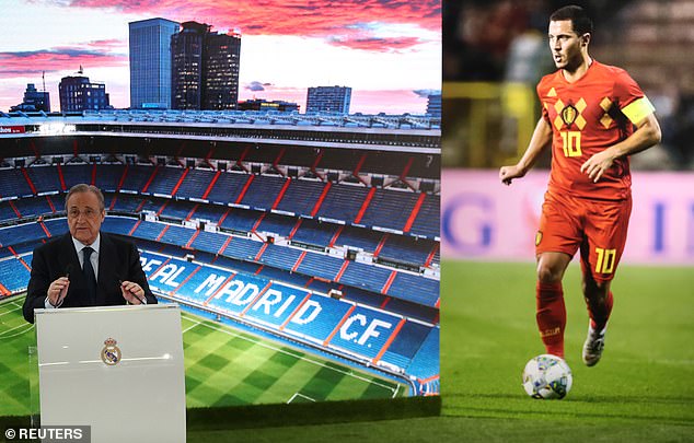 Real Madrid: Eden Hazard ra mắt hoành tráng trước 50.000 CĐV, hôn lên ...